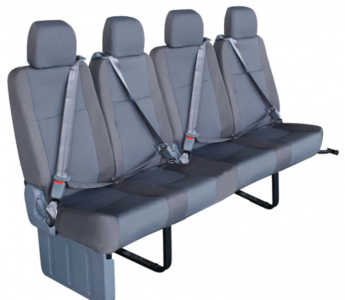 Backrest Recliner Hiace Bus Seats , Comfortable Bus Seats Small Space ...
