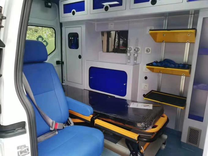 Ambulance Seats Strong Steel Inner Frame Structure Wall Mounted ...