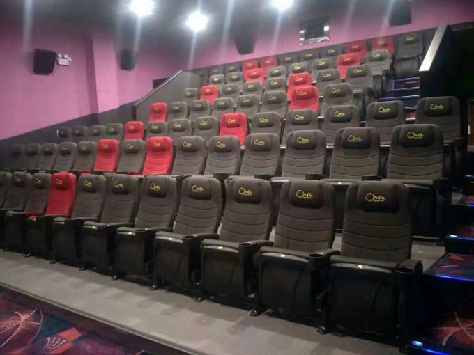 Modern Commercial Theater Seating Popular Long Durability Ergonomically ...
